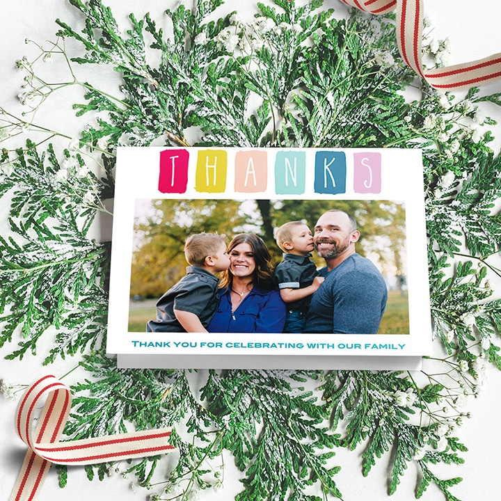 Personalise your thank you cards | Snapfish UK