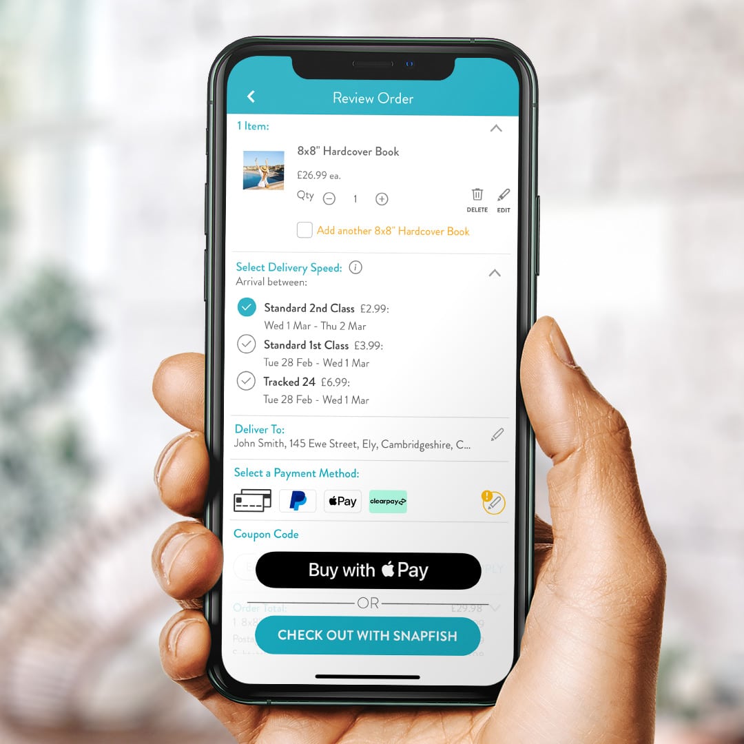 How to Print Social Media Photos in a Photo Book | Snapfish IE