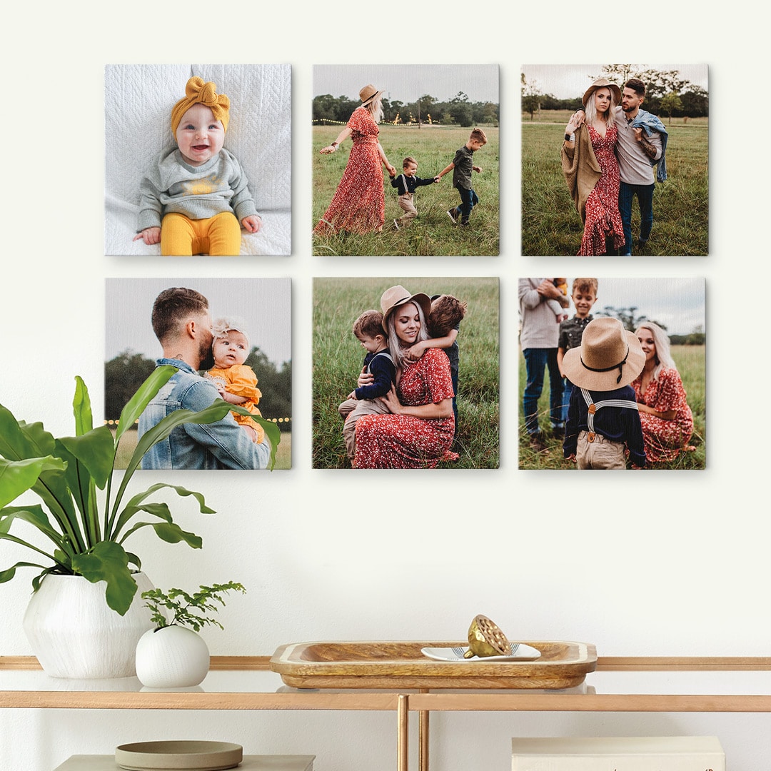 What are personalised canvas photo prints | Snapfish IE