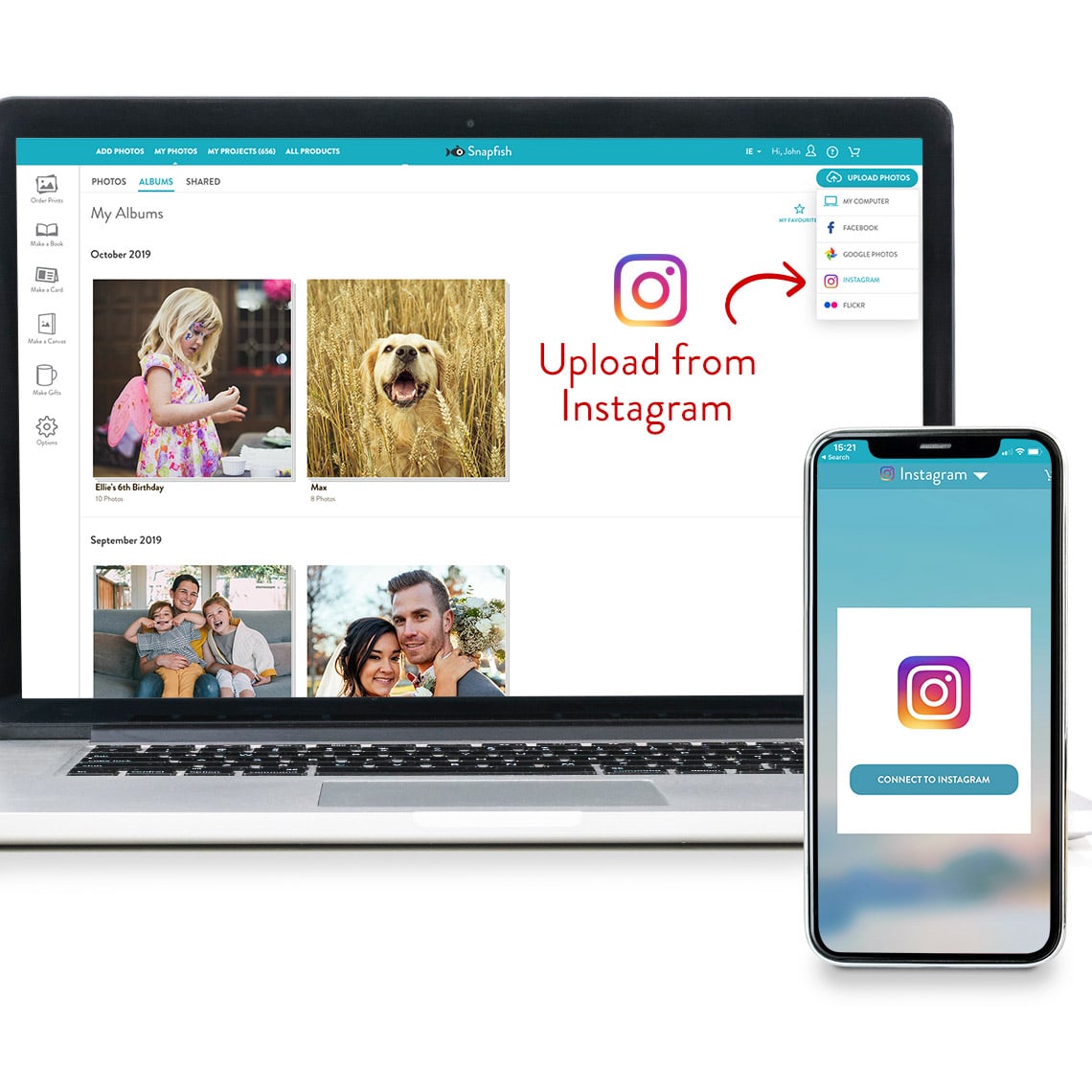 How To Print Instagram Photos | Snapfish IE