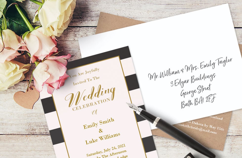 How to properly address wedding invitations 60 photos - Astyledwedding.com