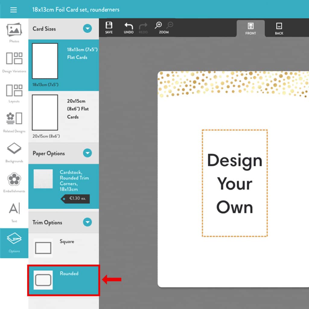 DIY Embossed Foil Invitation Card Designs | Snapfish IE