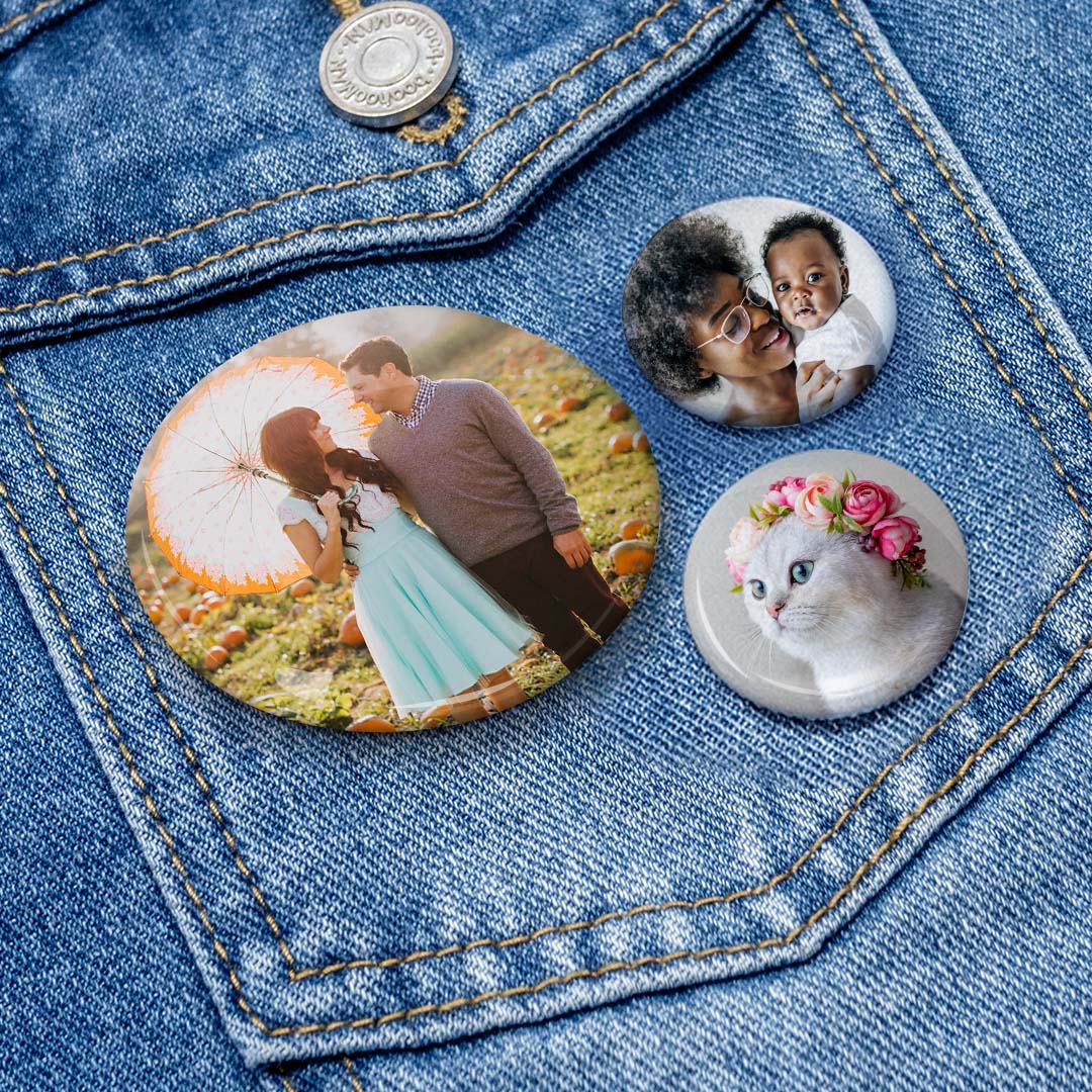 Cute Ideas For Custom Button Pin Badge | Snapfish IE