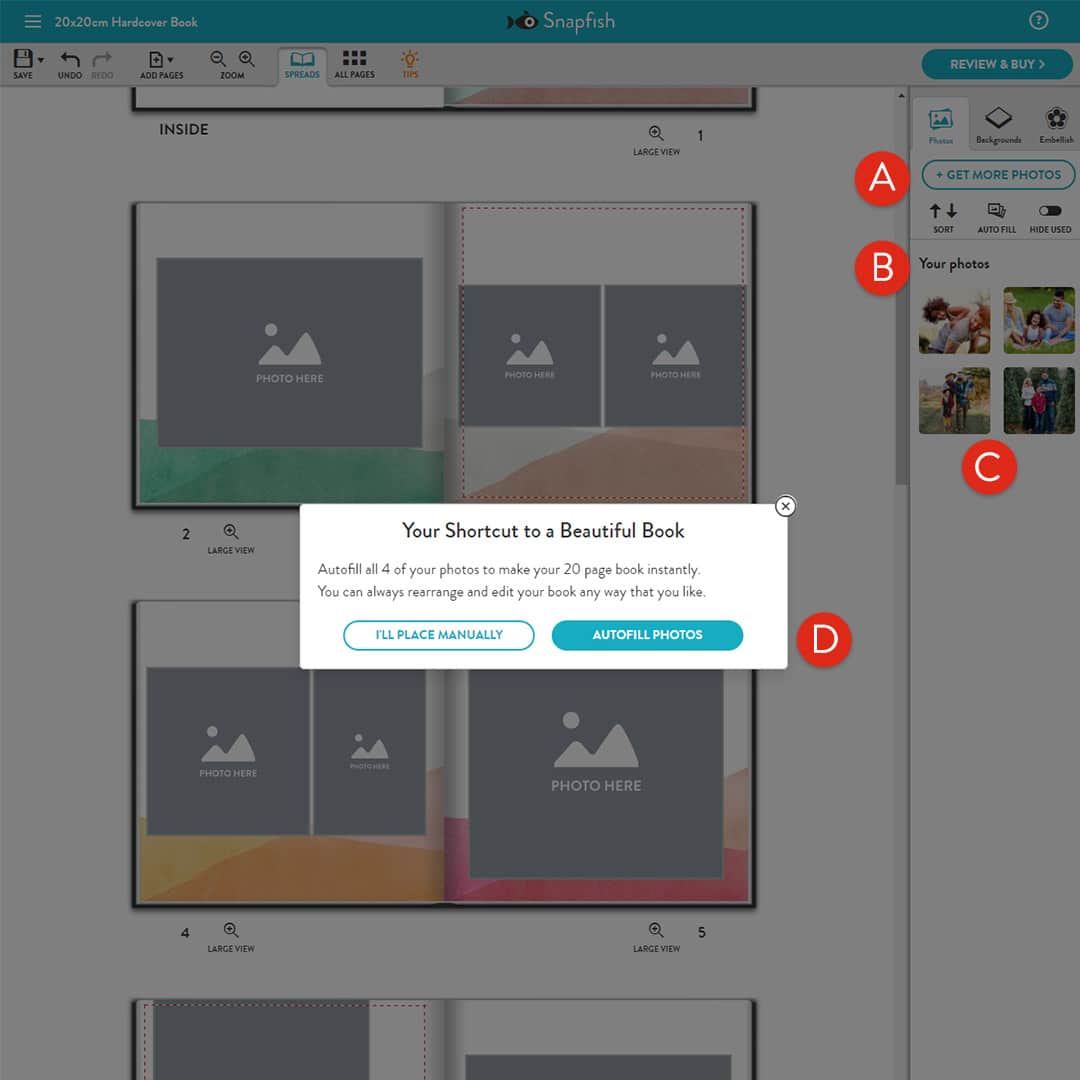 Easy four-step guide to a perfect photo book | Snapfish IE