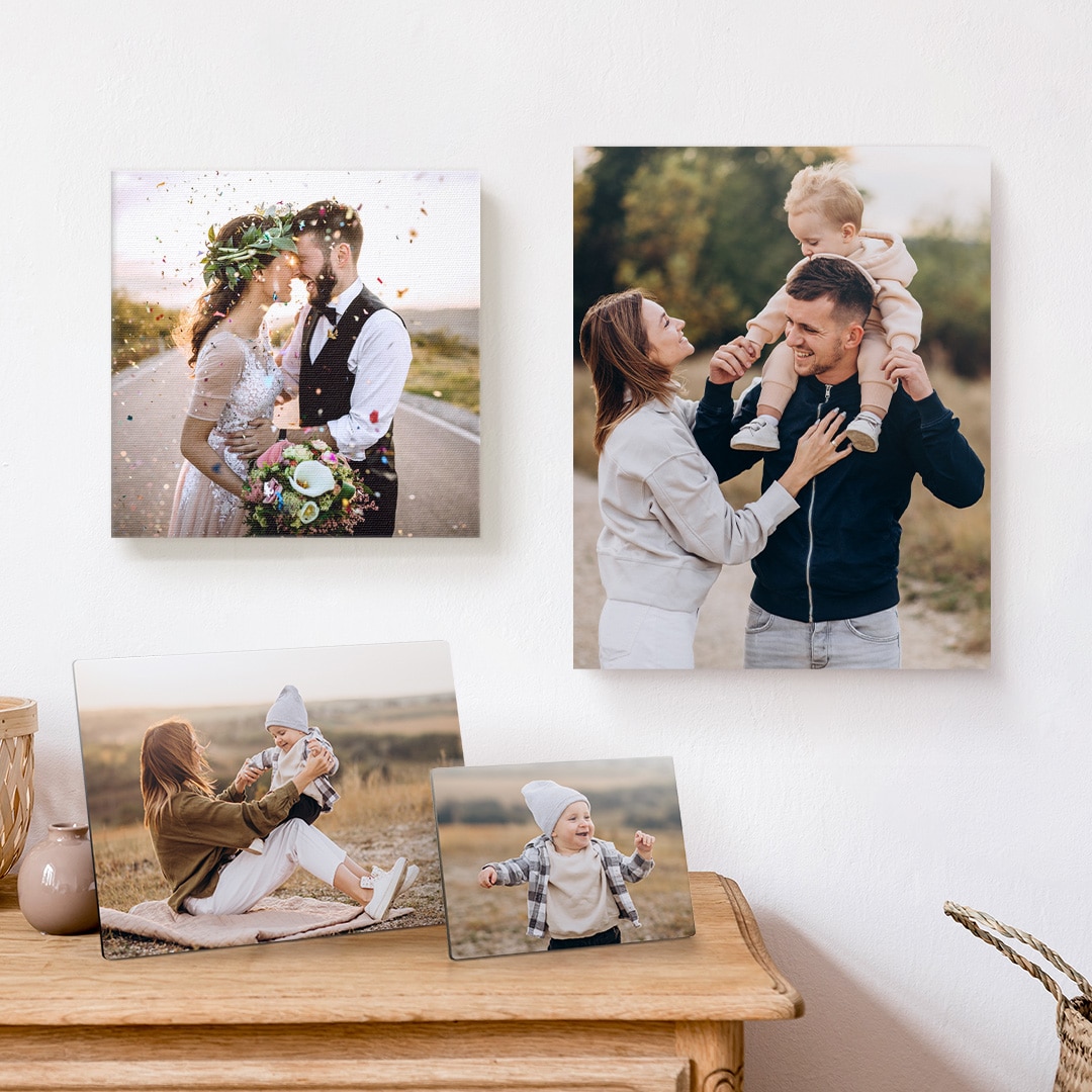 Design Your Own Gallery Wall With Framed Photo Tiles | Snapfish IE
